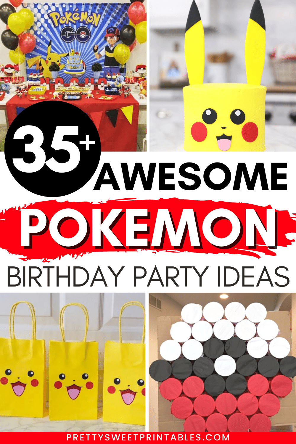 35+ Pokemon Party Ideas That Will Make Your Child's Birthday A Blast ...